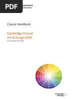 A Level Art Statement of Intent Guide | PDF | Evaluation | Creativity