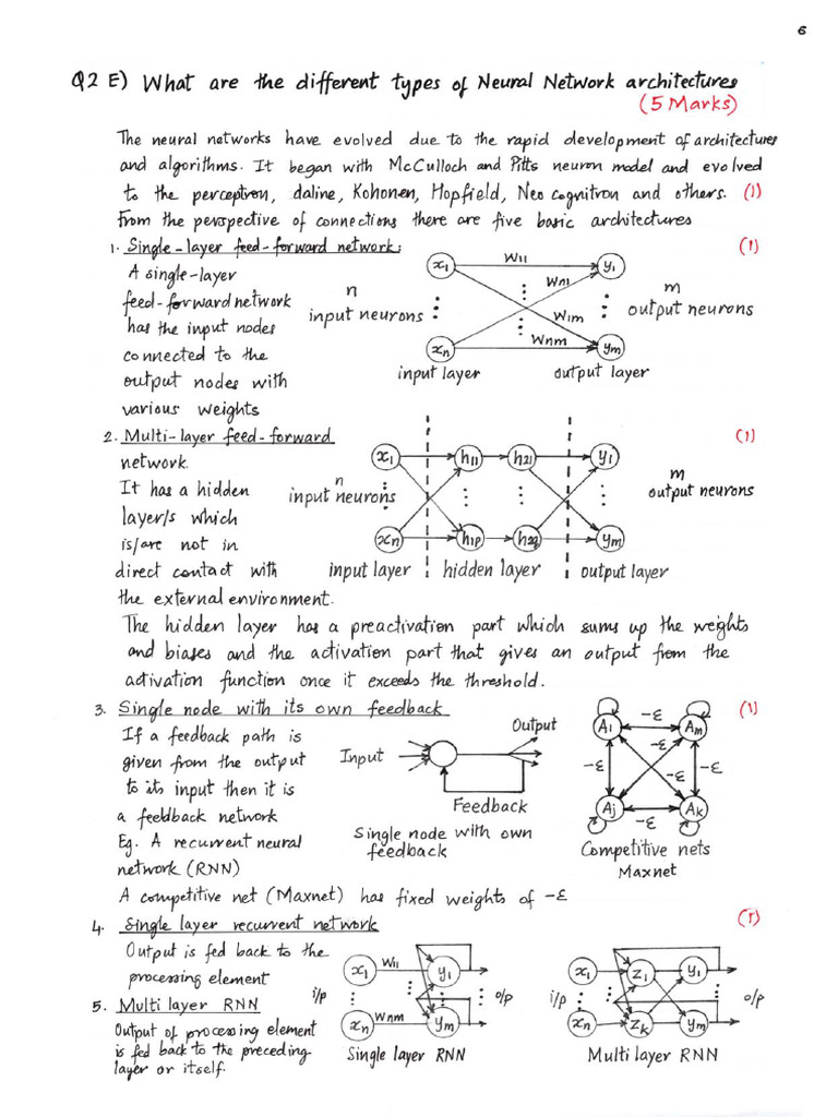 Neural Network Architecture | PDF
