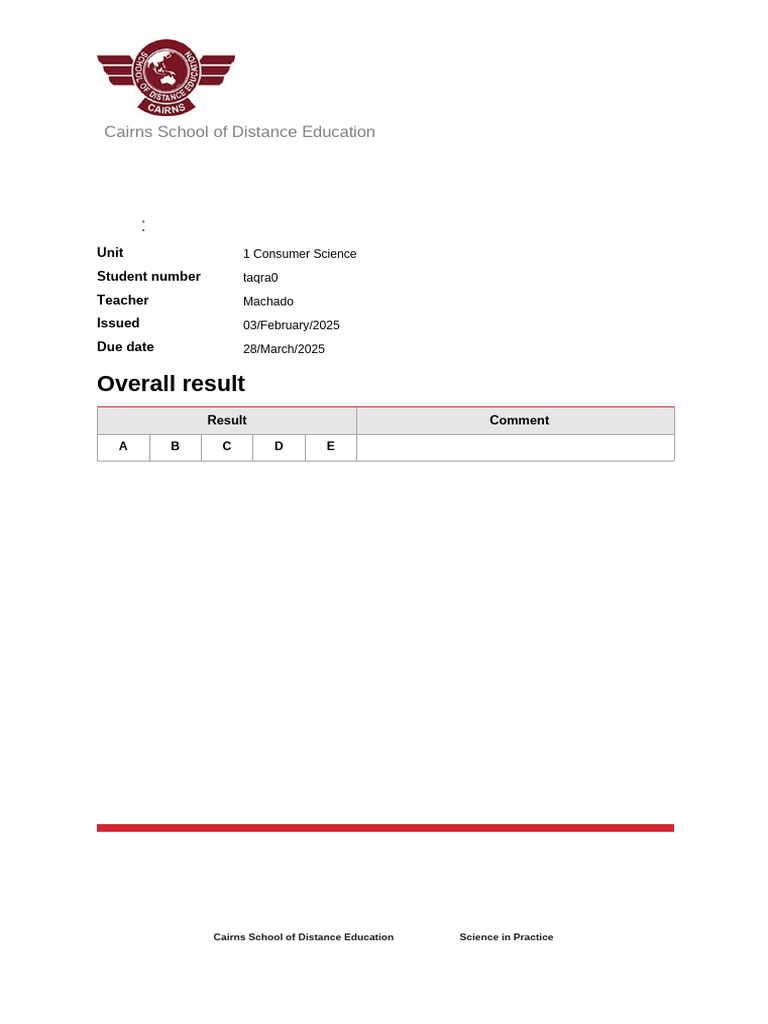 2025 Fia1 SCP Project | PDF | Evaluation | Science