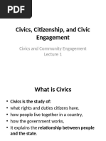 Understanding Civic Issues and Examples | PDF | Social Science