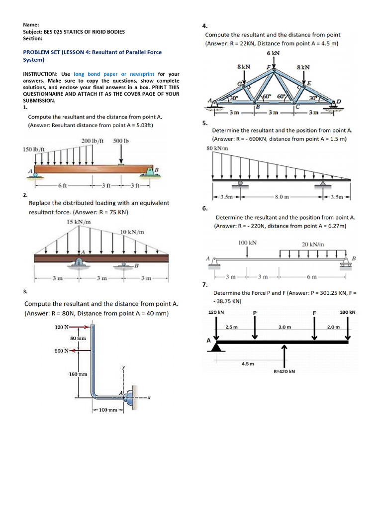 Problem Set Topic 4 | PDF