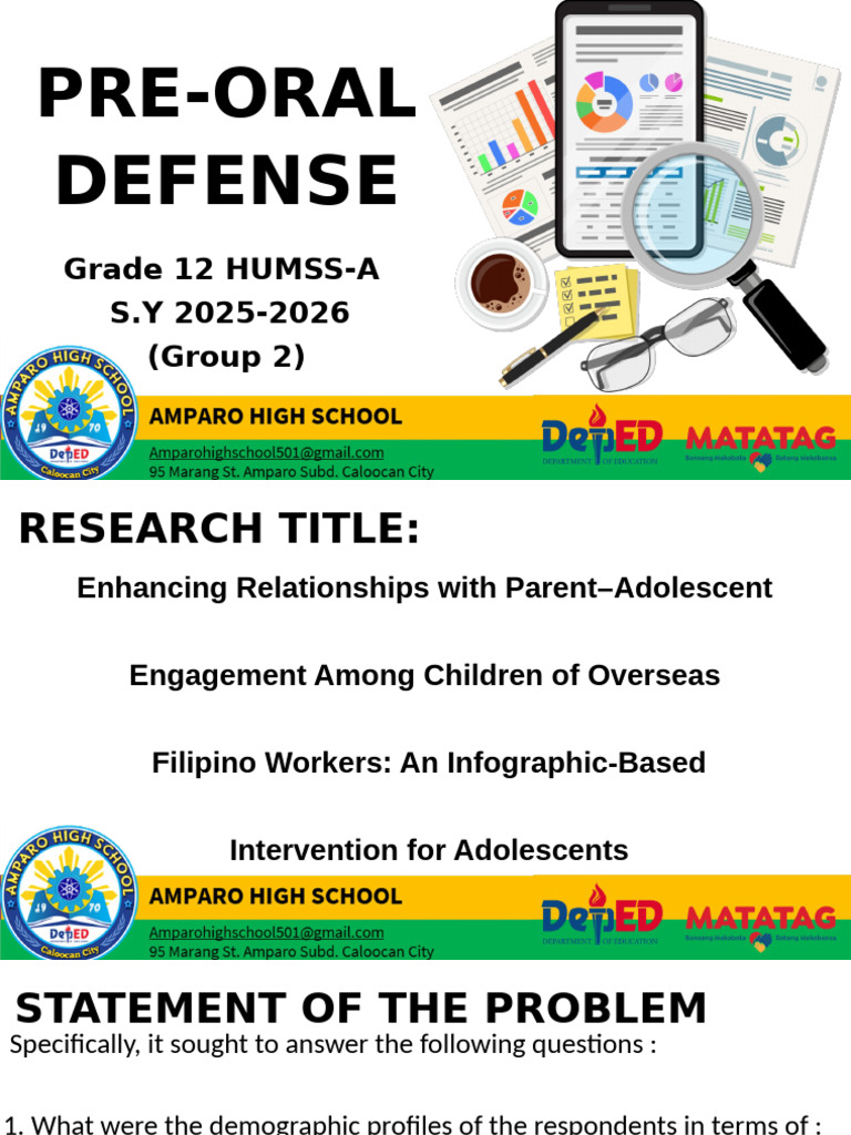 Enhancing Parent-Adolescent Bonds for OFW Kids | PDF | Adolescence ...