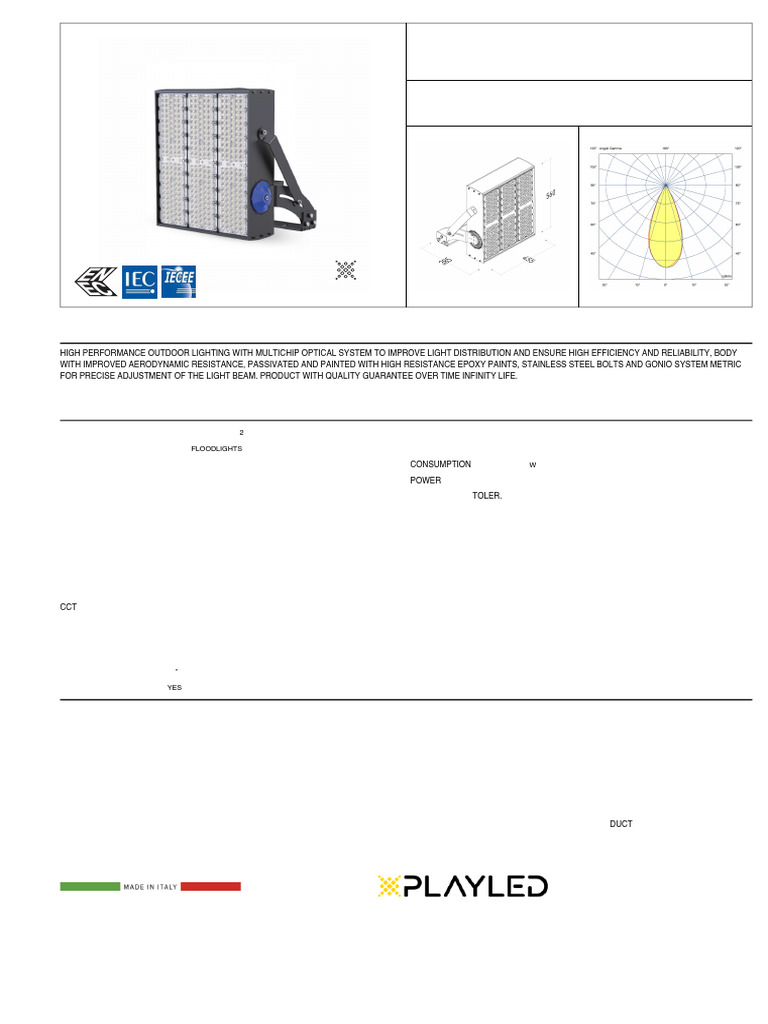 1.Light Fittings Specification Sheet | PDF | Building Engineering ...