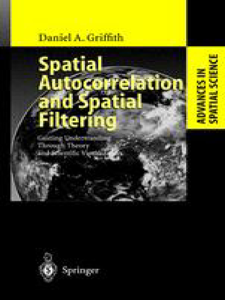 Spatial Autocorrelation and Spatial Filtering Gaining Understanding ...