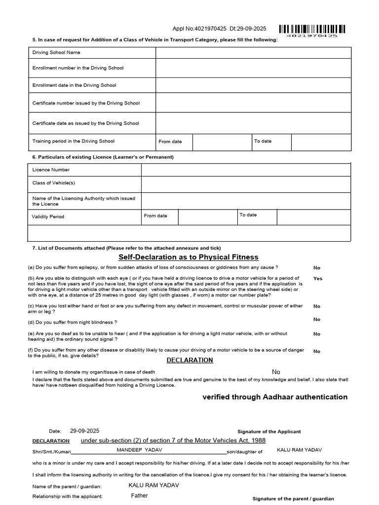 Fff | PDF | Driver's License | Vehicles