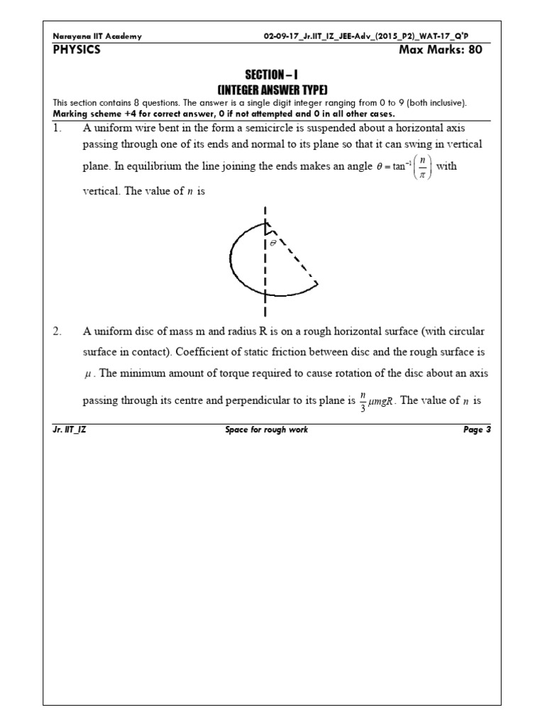 T19 TORQUE STATICS | PDF | Rotation Around A Fixed Axis | Force