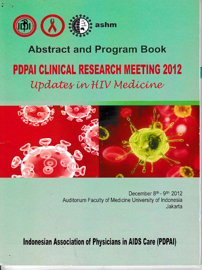 Abstract and Program Book | PDF | Hiv/Aids | Injection (Medicine)
