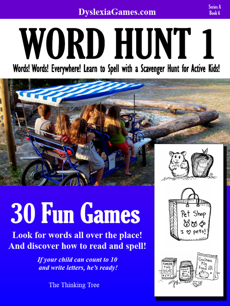 Dyslexia Games Book 6: Word Discovery | PDF