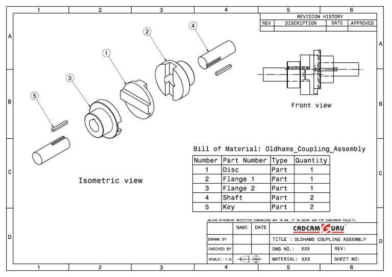Coupling Assembly Enginnering Joints | PDF