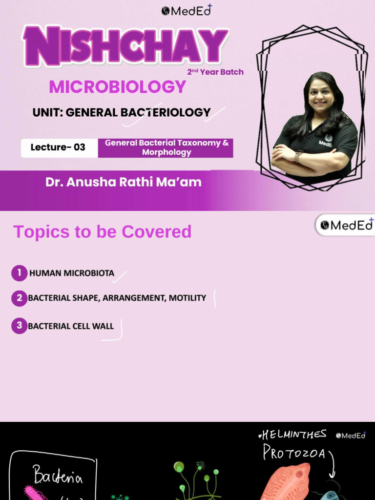 General Bacteriology Lecture Notes | PDF