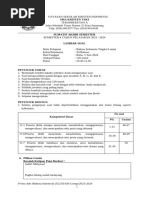 SOAL PAS 2 SC FIX | PDF