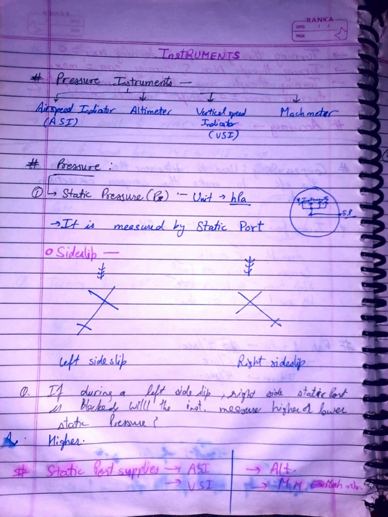 Instruments Notes | PDF
