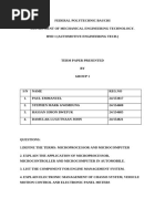 Microprocessor Devices in Home Appliances | PDF | Technology & Engineering