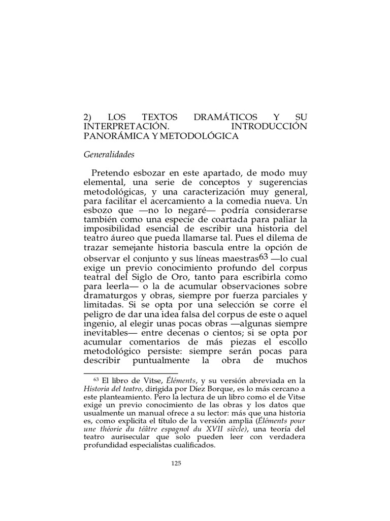 Las Coordenadas de La Comedia Nueva. Textos e Interpretaci N. Ignacio ...