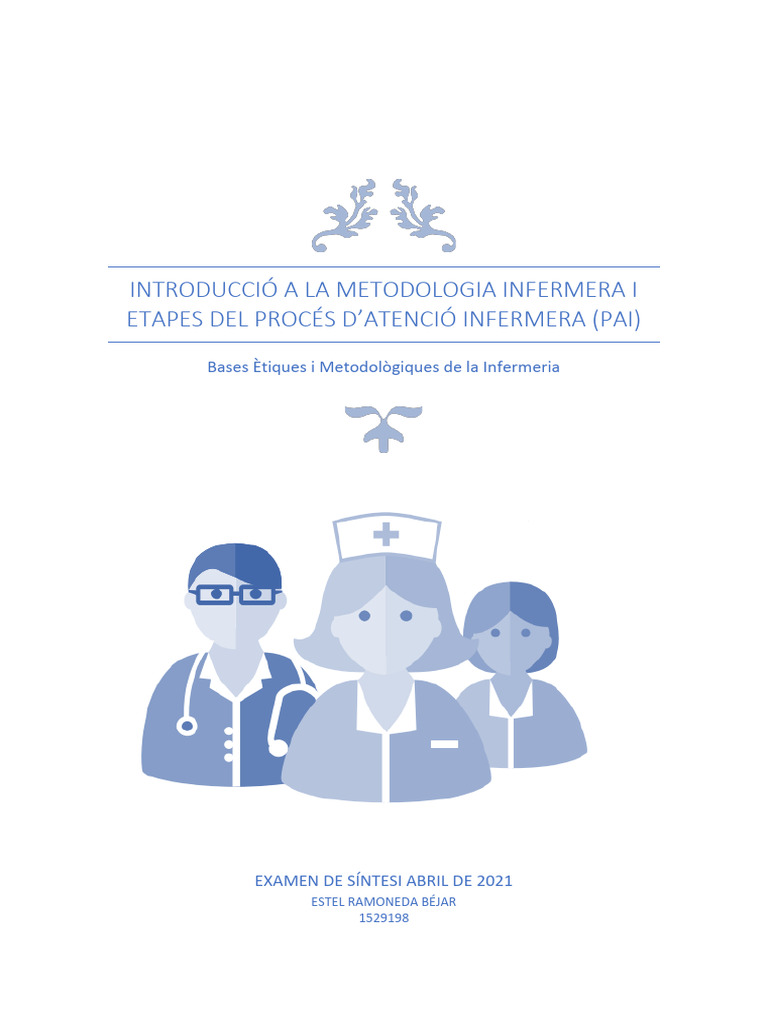 1.Introducció a La Metodologia Infermera i Etapes Del Pai (1) | PDF