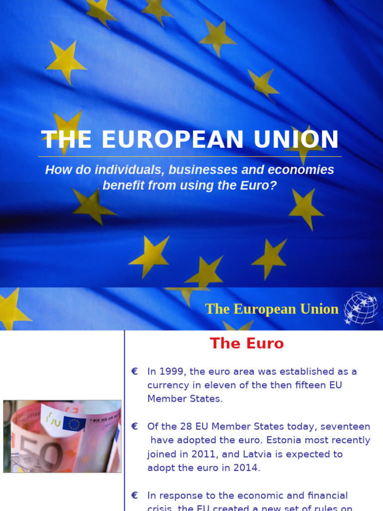 Benefits of the Euro in the EU | PDF | Euro | Eurozone