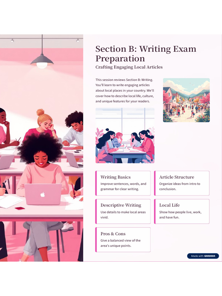 Section B Writing Exam Preparation (2) | PDF | Human Communication ...