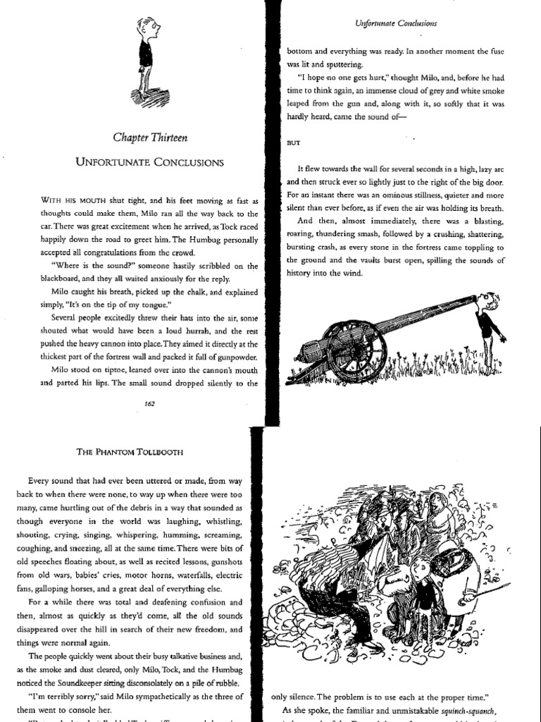 Gr5-The Phantom Tollbooth Contents 13-20 | PDF