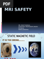 MRI Safety Zones Explained | PDF | Magnetic Resonance Imaging | Risk