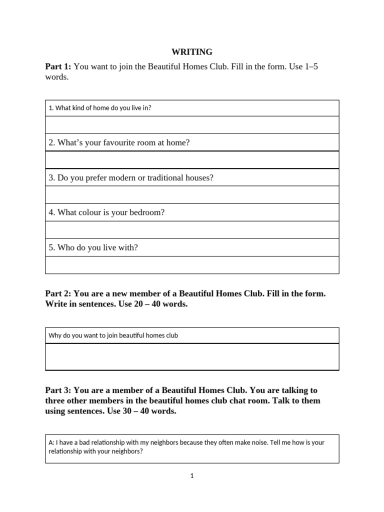 Beautiful Homes Club | PDF