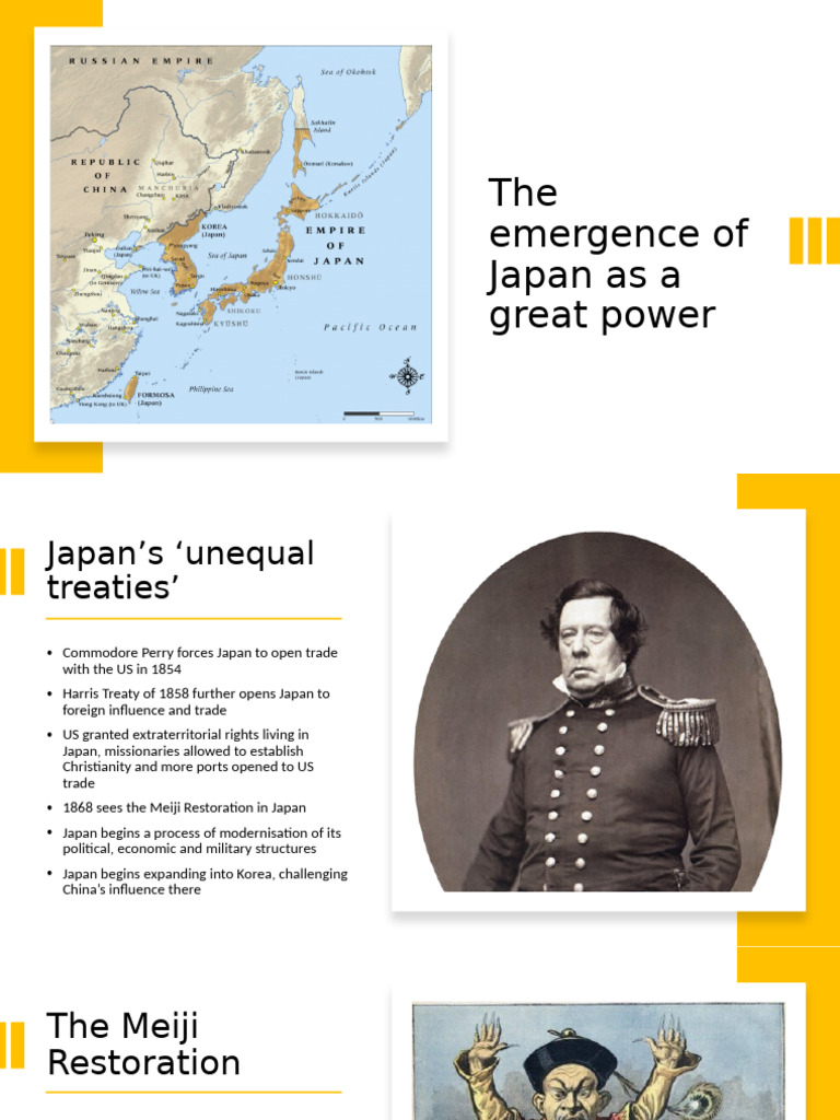 The Emergence of Japan As A Great Power | PDF