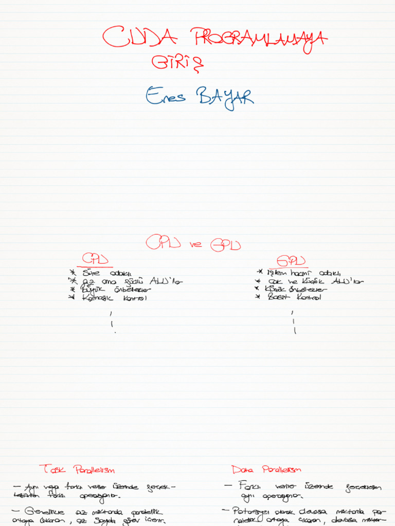 Intro To CUDA - Chapter 1 | PDF