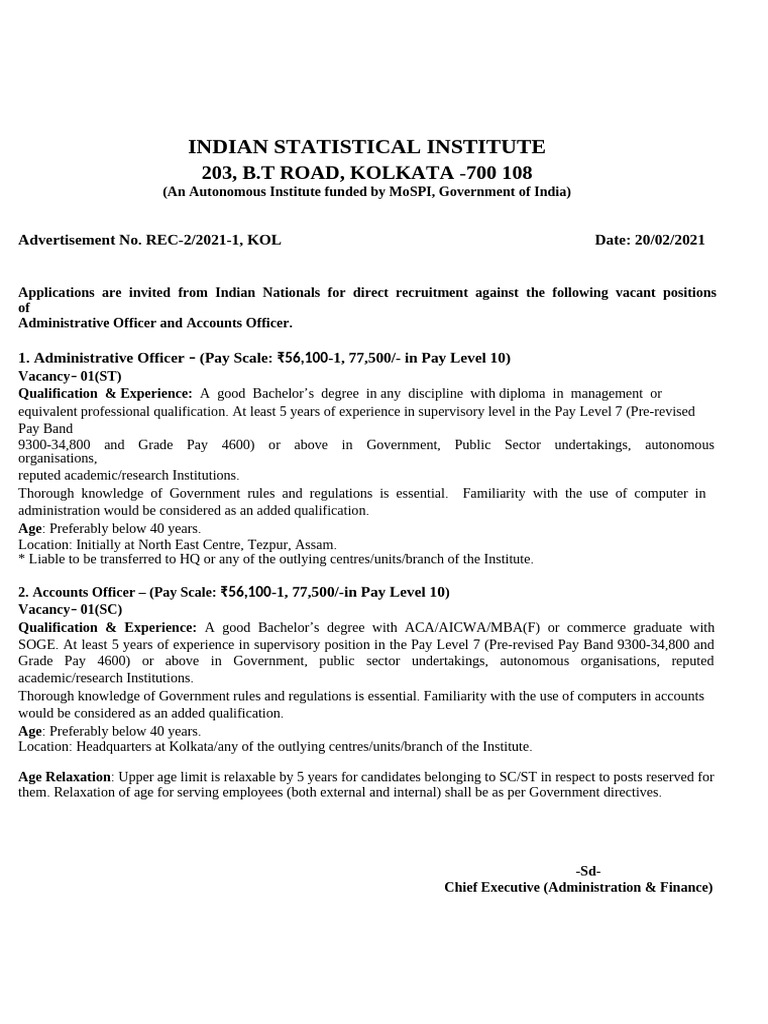 Advt On PEC_2_2024_1_40_05_2024 | PDF | Academic Degree