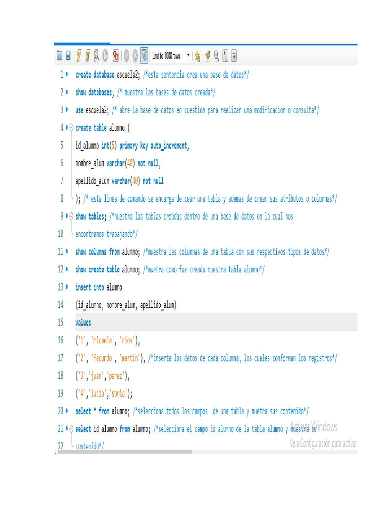 Captura Codigos SQL 2 | PDF