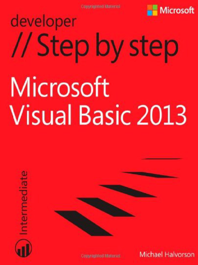 Microsoft Visual Basic 2013 Step By Step Michael Halvorson | PDF | Port