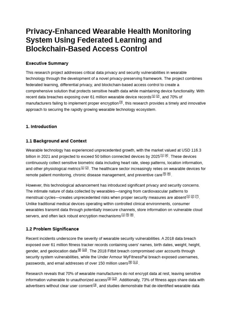 Research Using GPT | PDF | Encryption | Wearable Technology
