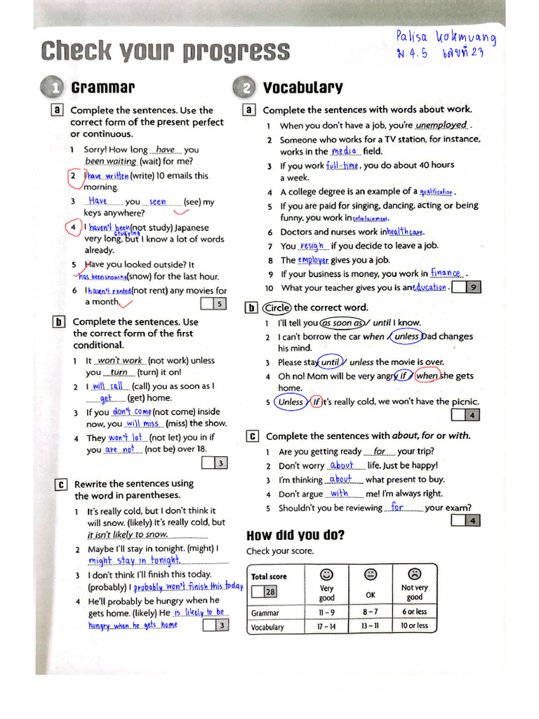 Check Your Progess | PDF