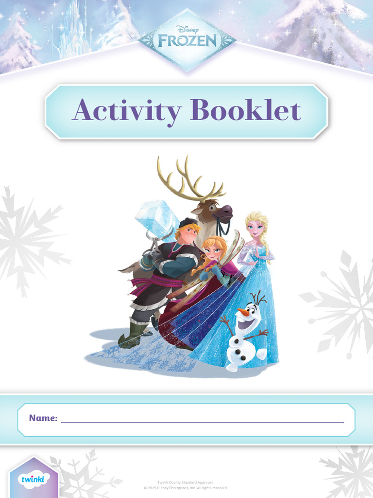 Frozen-Themed Activity Booklet | PDF | Scandinavian People | Musical ...