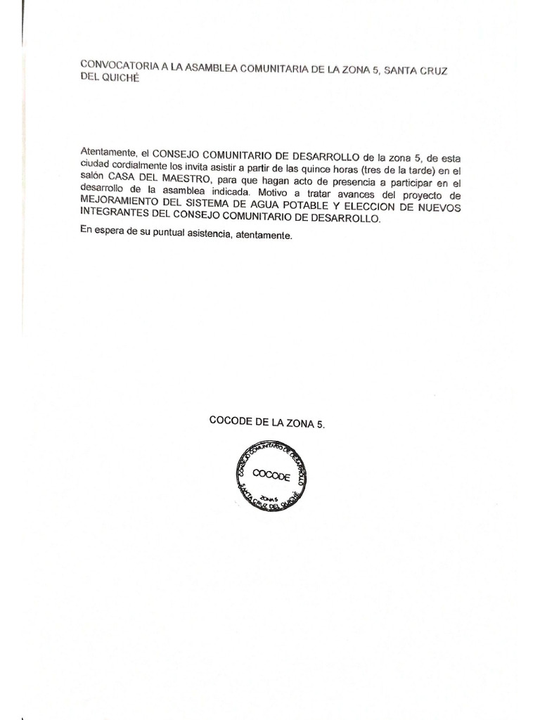 Convo Catori A | PDF