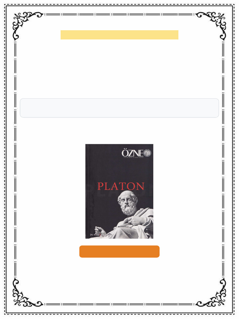 O zne Platon 1st Edition Kolektif Full File Download | PDF