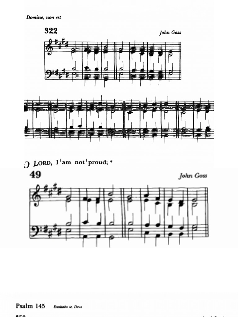 Psalm Chants Collection | PDF