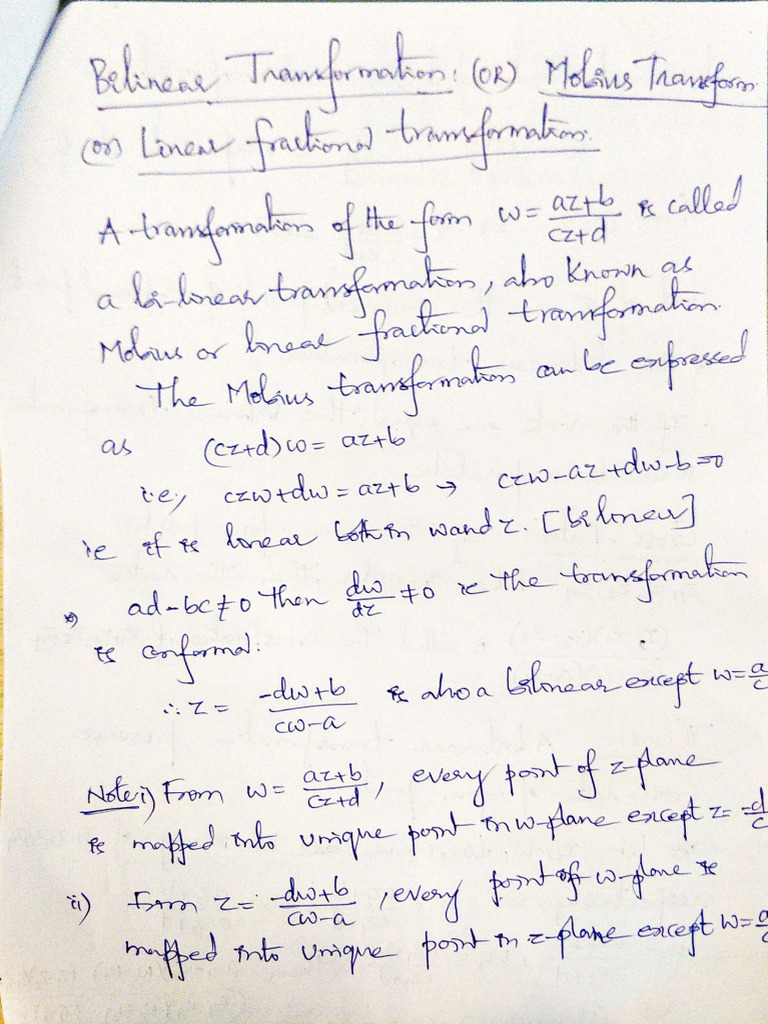 FALLSEM2025-26 VL BMAT201L 00100 TH 2025-08-02 Bilinear-Transformation ...