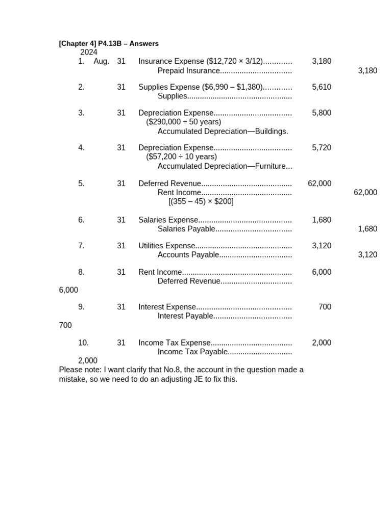 Review questions -answers | PDF | Depreciation | Expense