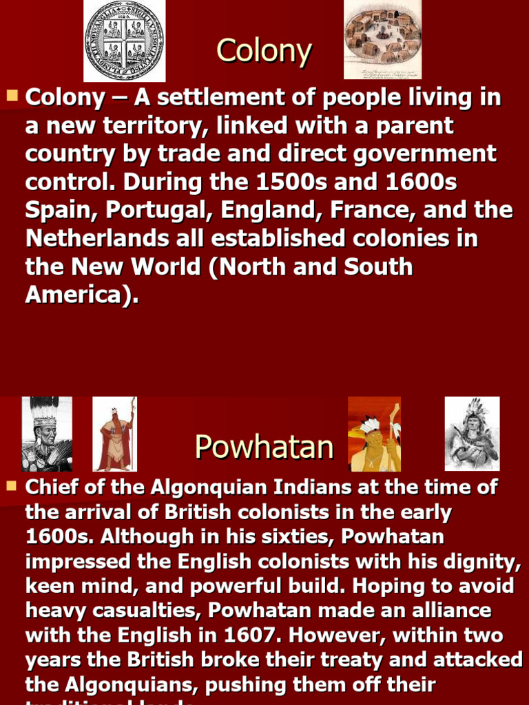 Colony | PDF | Slavery | British Empire