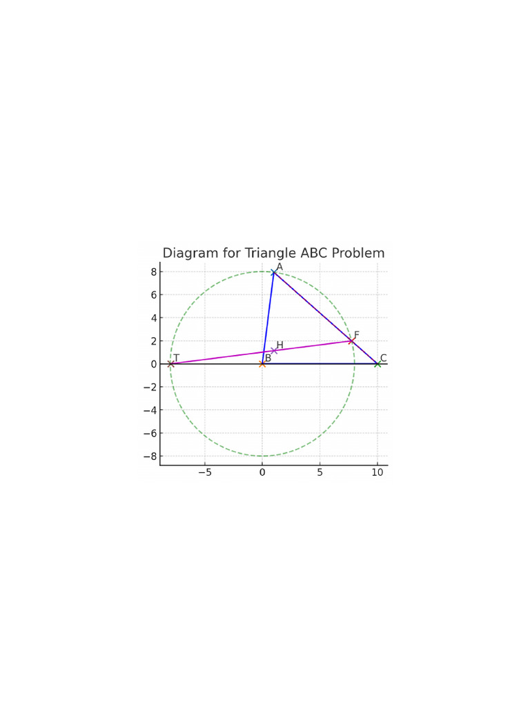 Triangle ABC Solution | PDF