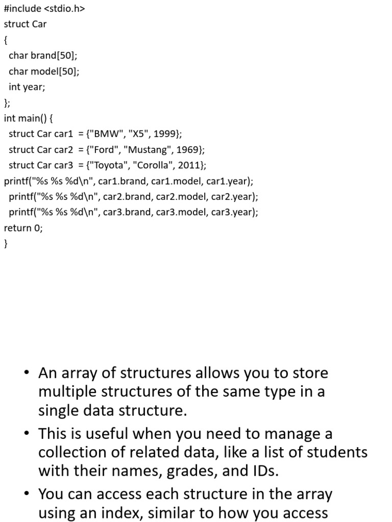 Structures Unions | PDF | Computer Data | Software Engineering