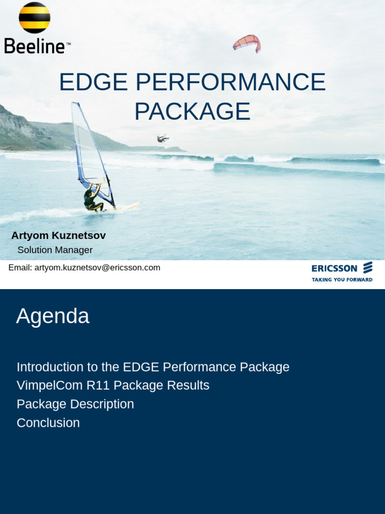 EDGE Performance Package Vimpelcom | PDF | Service Industries ...