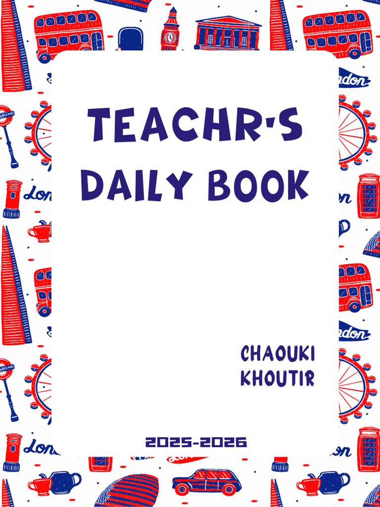 Teachr's Daily Book | PDF