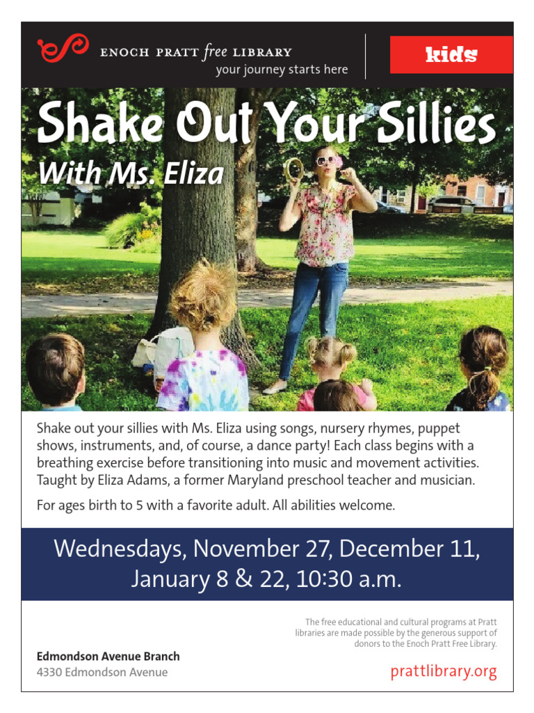EDM - Shake Out Your Sillies - Flyer | PDF