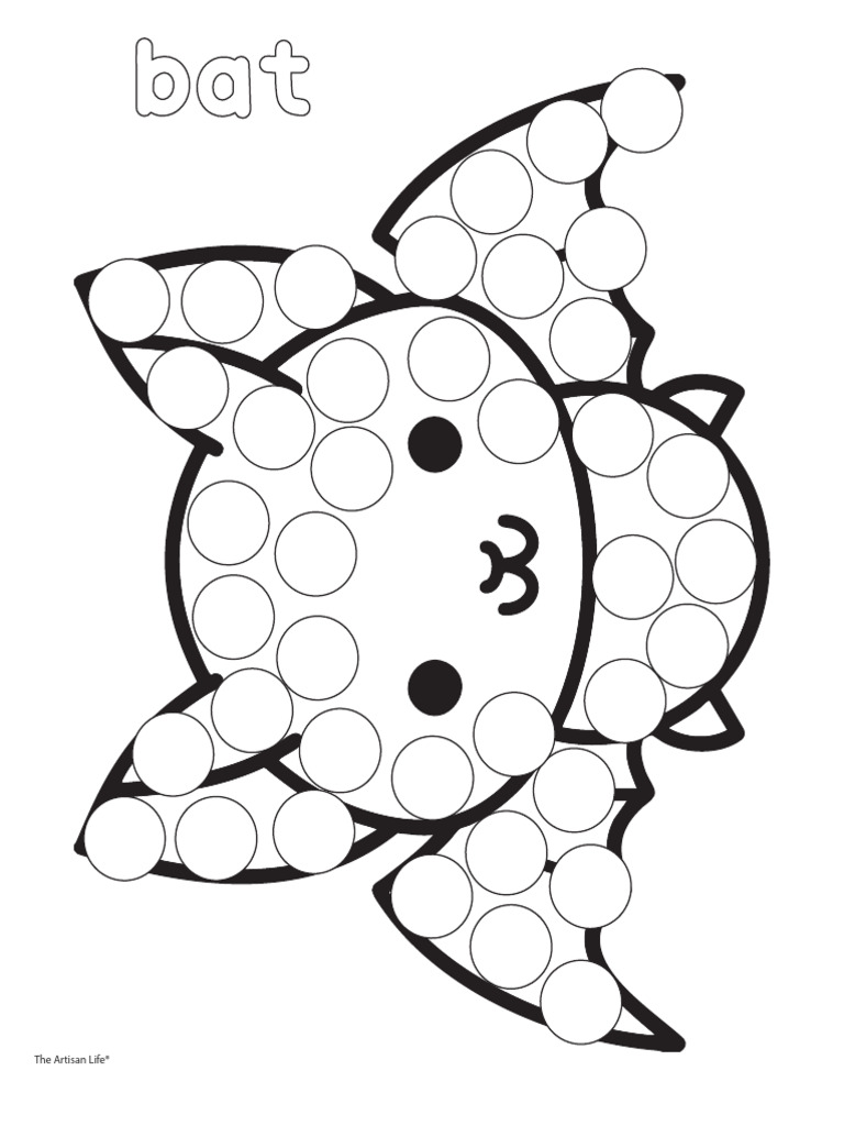 Halloween Dot Marker With Vocab | PDF
