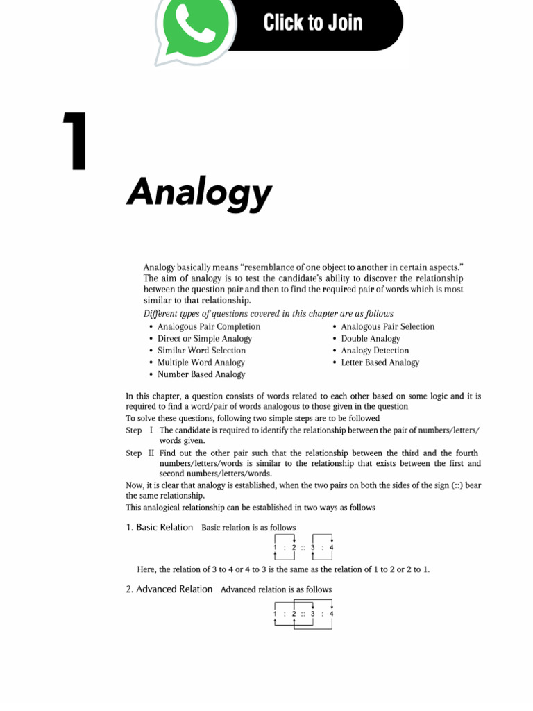 Analogy | PDF