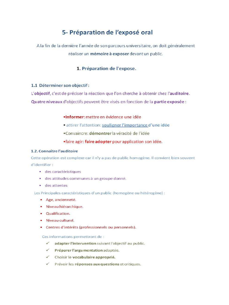 5 - Exposé Oral | PDF
