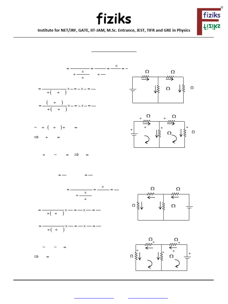 Assignment-1 Solution Network Analysis | PDF | Electrical Engineering | Electronic Engineering