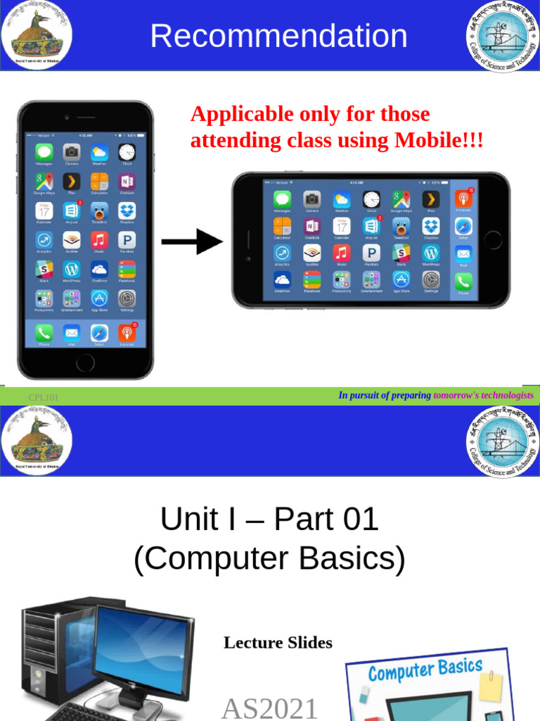 Unit 1 - Introduction (Part 1) | PDF | Programming | Computer Program
