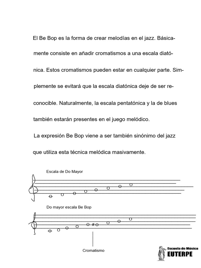 Nivel Alto Escala Be Bop | PDF