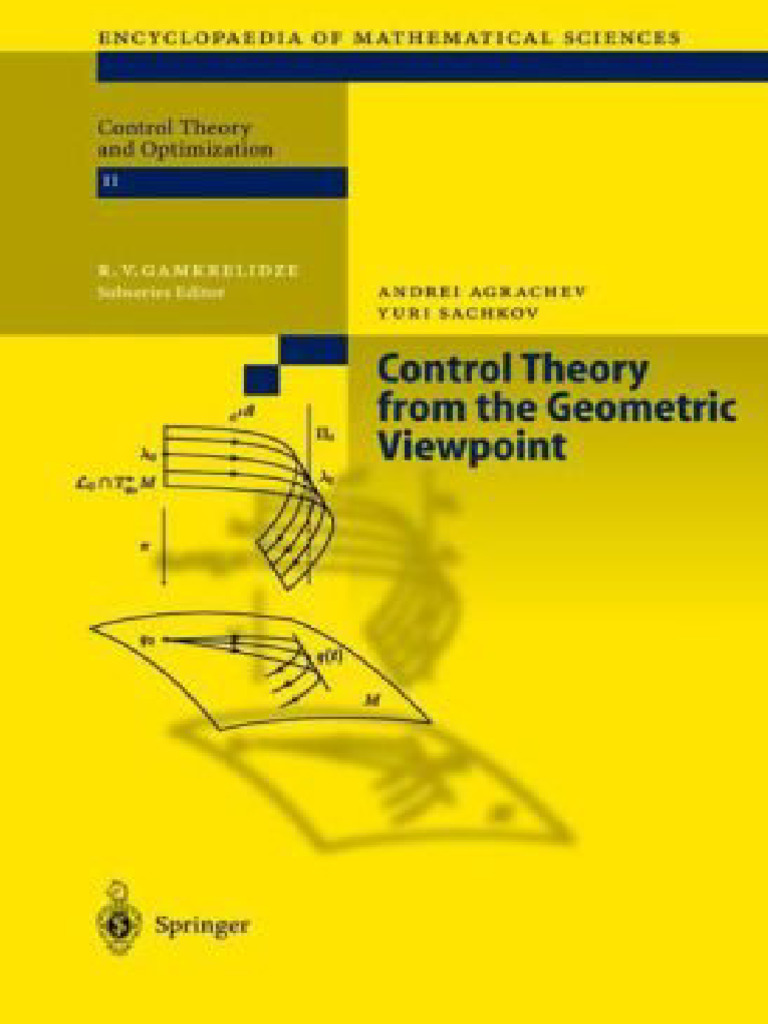 Control Theory From The Geometric Viewpoint 1st Edition Andrei A ...